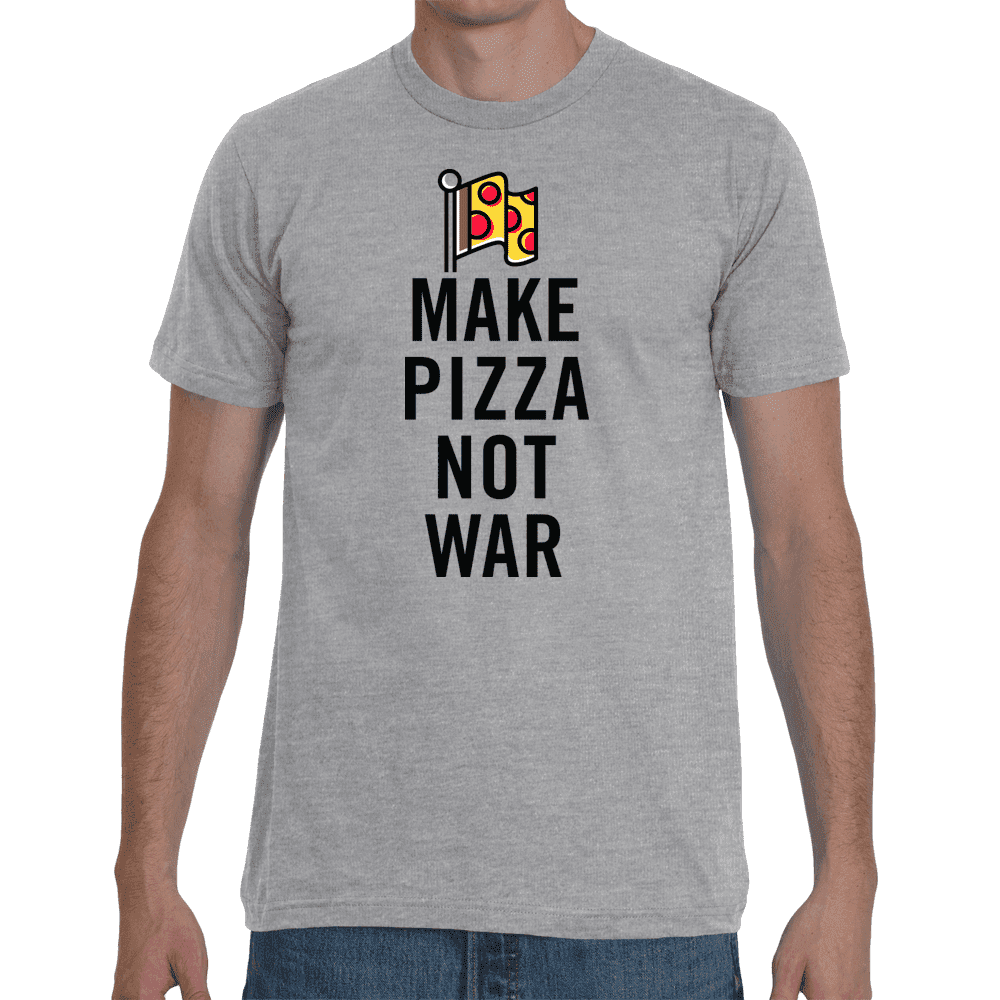 Cassano's Make Pizza Not War T-Shirt - Cassano's - The Pizza King